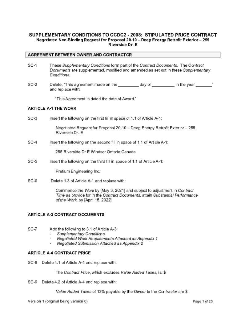 Fillable Online ADDENDUM NO. 2 NNRFP 20-10 Deep Energy Retrofit ...