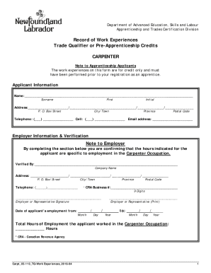 Fillable Online What is a Registered Apprenticeship? - Department of ...