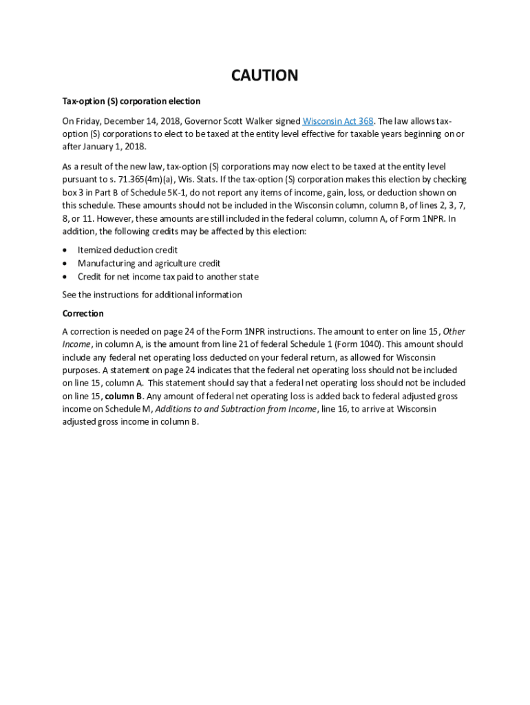 Fillable Online www.revenue.wi.govTaxForms2017through201920182018 I-152 ...