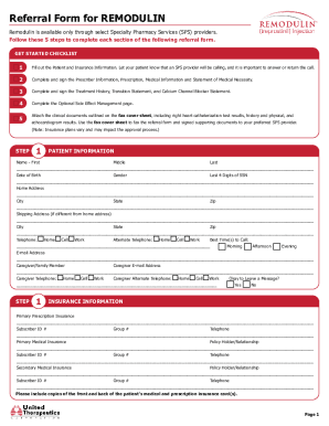 Fillable Online Referral Forms For And - Accredo.com - Fill and Sign ...