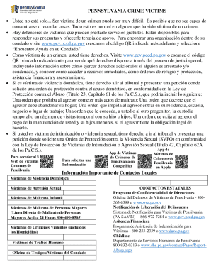 Fillable Online LE Notification Spanish Full Sheet Front Only - 14pt ...