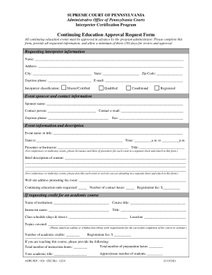 Fillable Online Continuing Education Compliance Reporting Form Fax ...