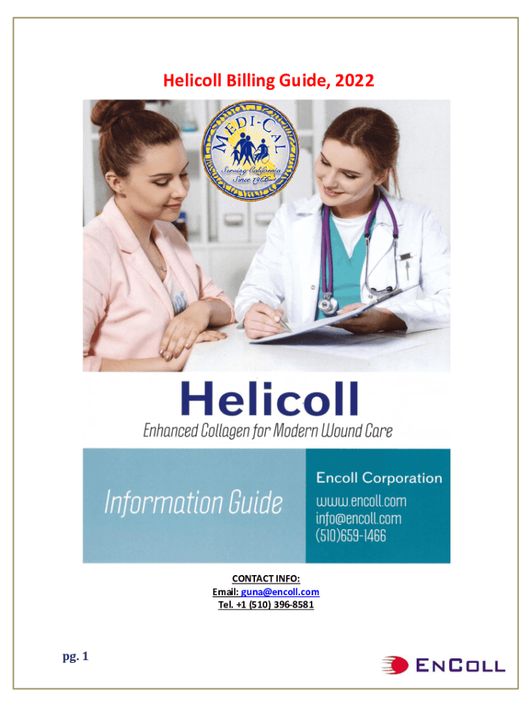 Fillable Online PDF Product Name: HELICOLL - EnColl Corporation Fax ...