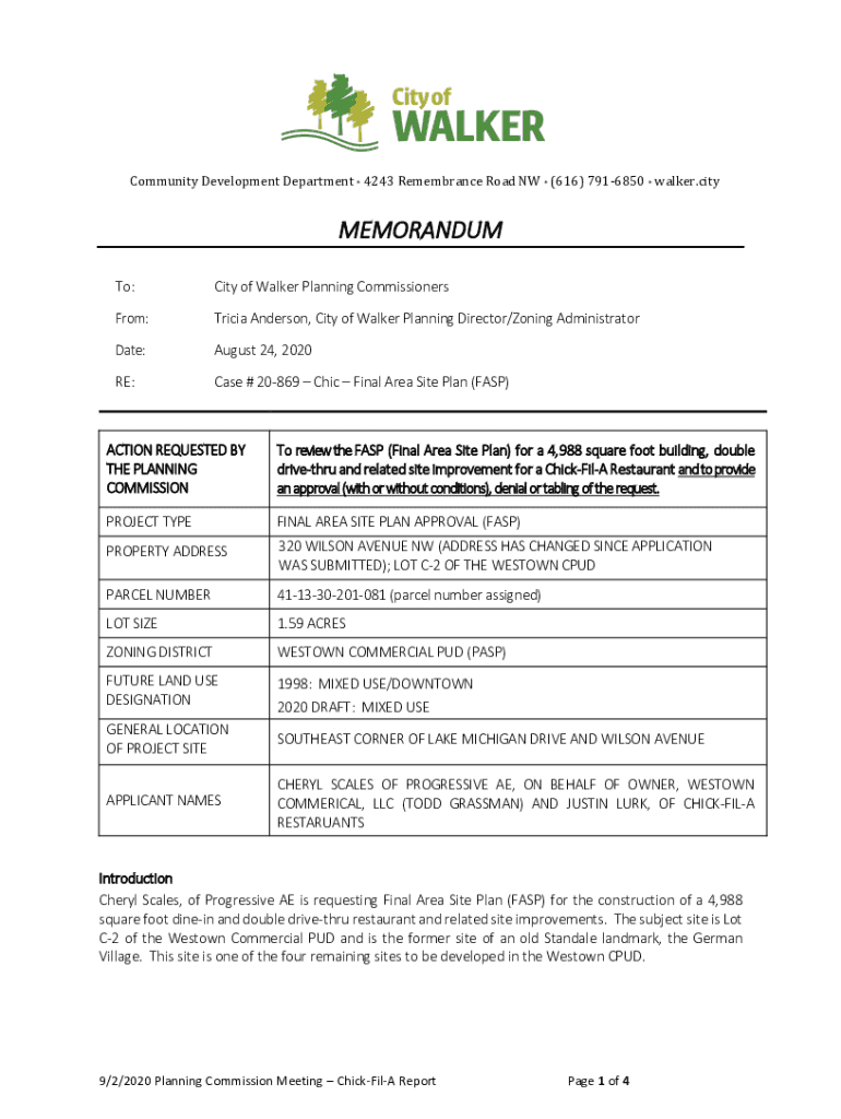 Fillable Online ciwalkermi civicweb APPLICATION FOR COMMUNITY DEVELOPMENT DEPARTMENT 4243 ...