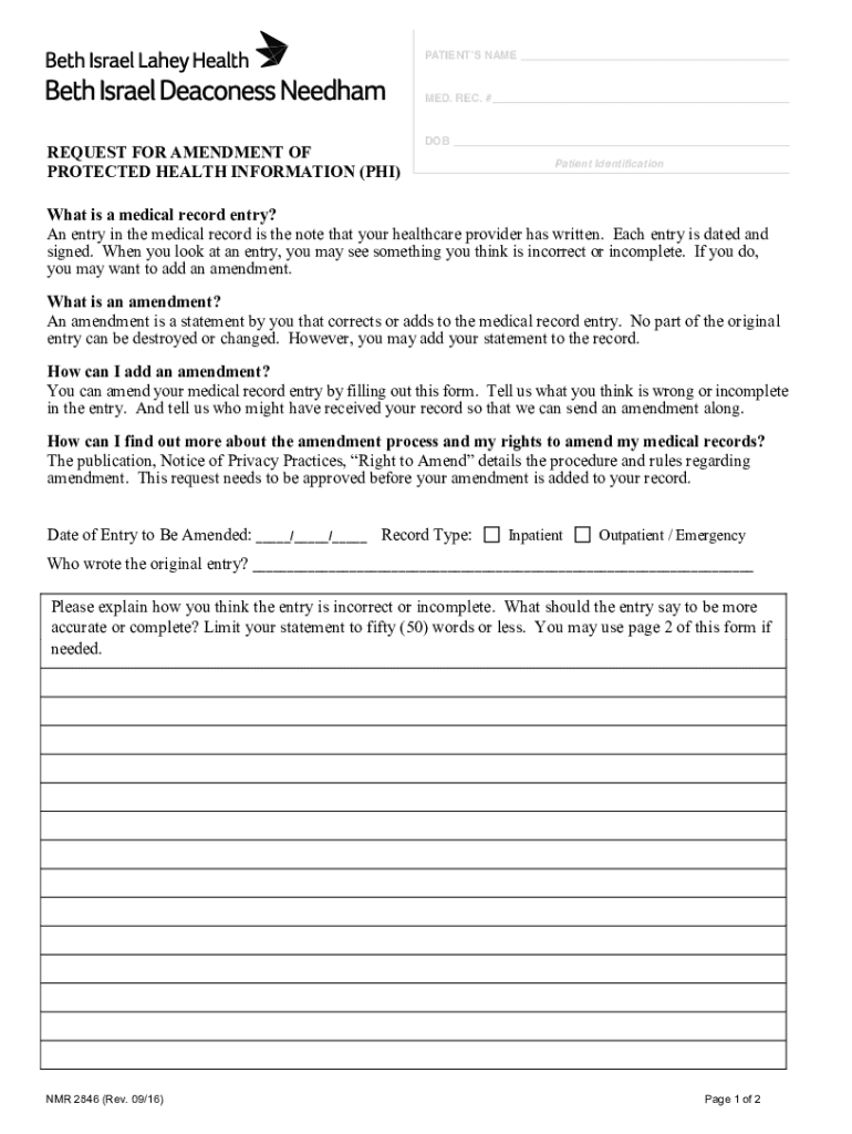 Fillable Online Amendment Request Form. Amendment Request Form Fax ...