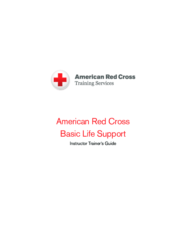 Fillable Online Basic Life Support Instructor Bridge-OL - Red Cross Fax ...