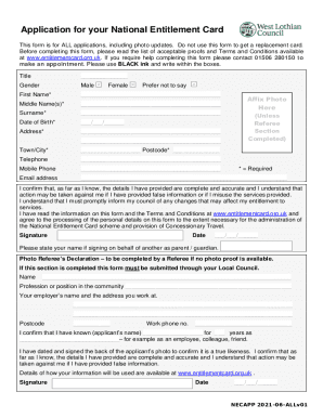 Fillable Online www.spt.co.ukmediabvugghzyApplication for your National ...