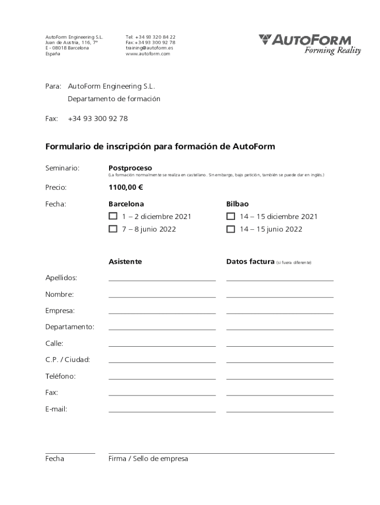 Fillable Online CIF, NIF Codigo de identificacion fiscal - Del ...