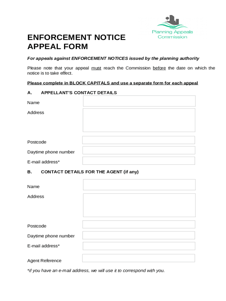 Notice Of Appeal Sample - Fill Out and Sign Printable PDFHow do I ...