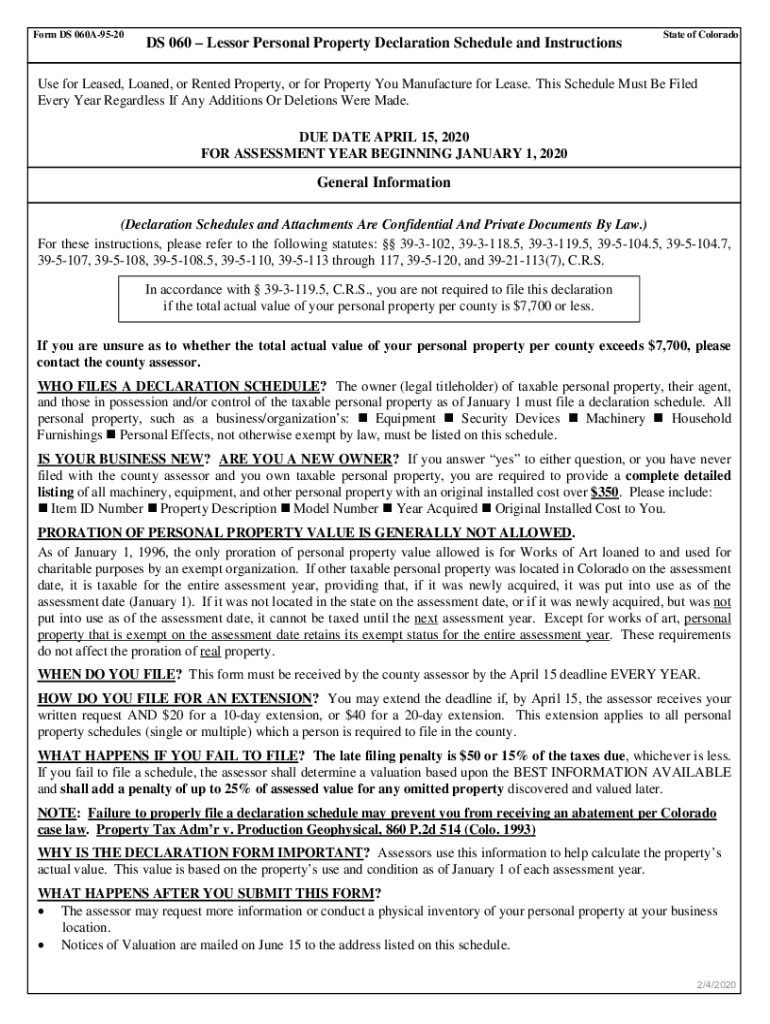 Fillable Online www.chicago.govcityenPersonal Property Lease ...