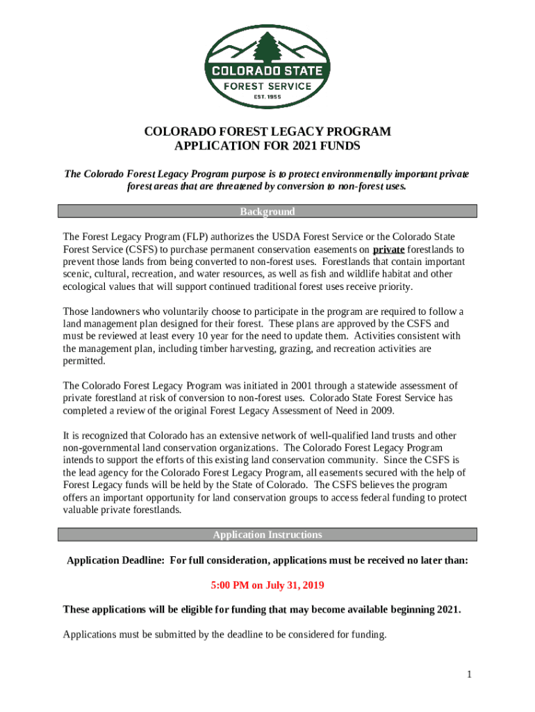 csfs.colostate.eduforest-legacy-programForest Legacy Program - Colorado ...