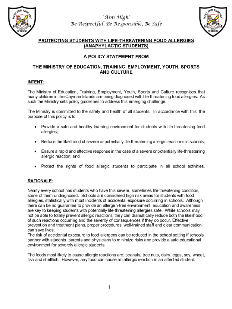 Fillable Online schools edu Be Safe Be Respectful Be Responsible Worksheets & Teaching11 Ways ...