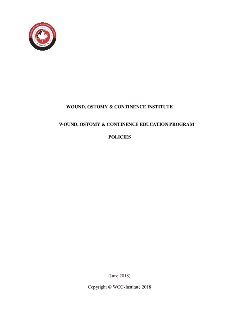 Fillable Online Download Wound, Ostomy and Continence Nurses Society Core ... Fax Email Print ...