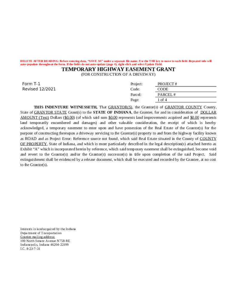 INDOT Letterhead - in.gov Doc Template | pdfFiller