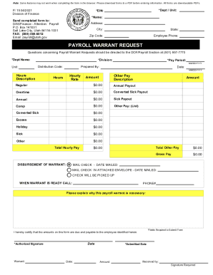 Fillable Online finance utah Lost Check Replacement Form - Utah ...