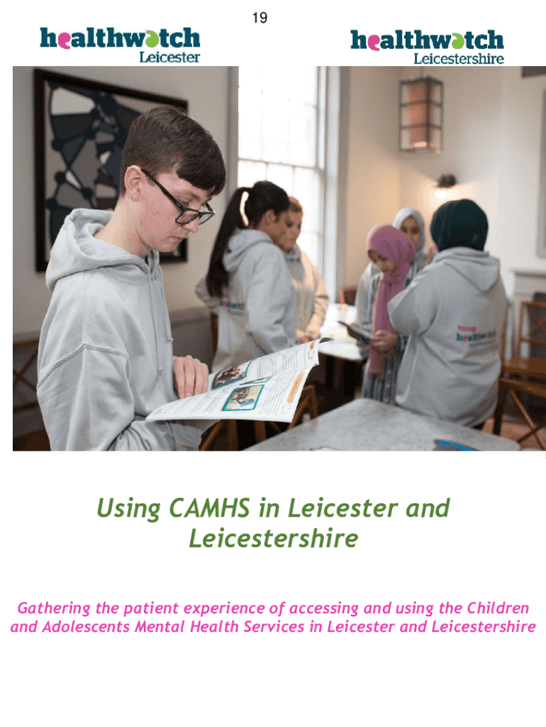 Fillable Online politics leics gov CAMHS - Child and Adolescent Mental ...