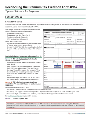 Fillable Online About Form 8962, Premium Tax CreditInternal Revenue ...