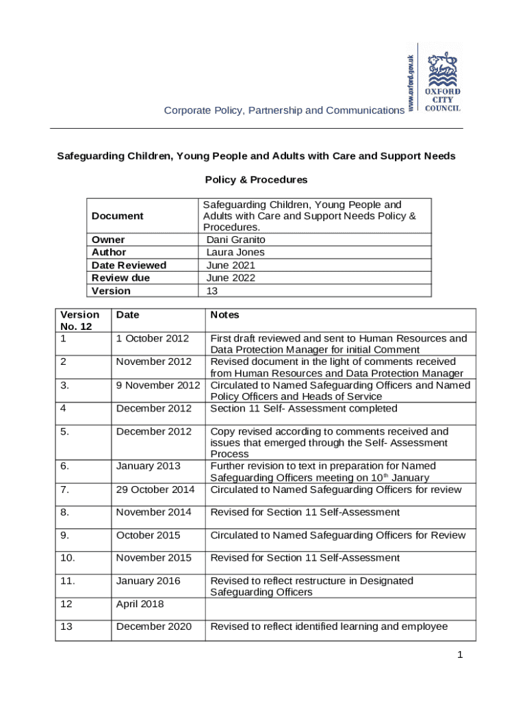 children, young people and adult safeguarding policy and ... Doc ...