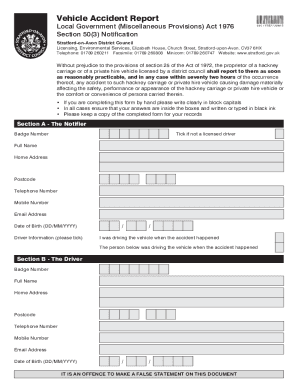 Fillable Online Accident reporting form Fax Email Print - pdfFiller