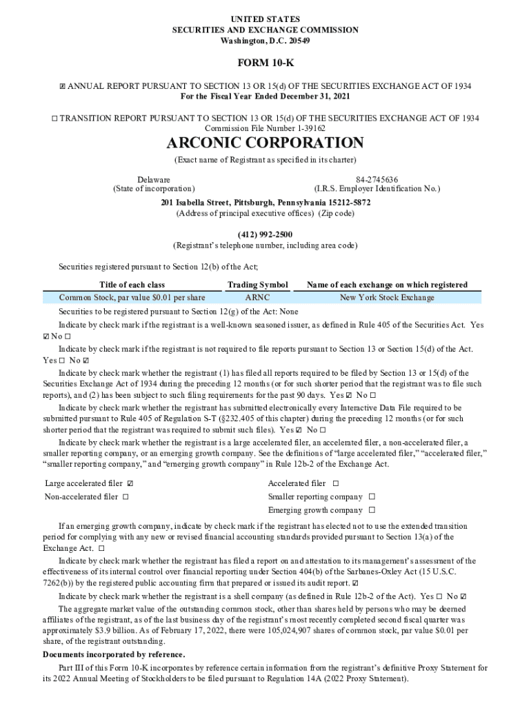 Fillable Online 2021 Form 10-K Fax Email Print - pdfFiller