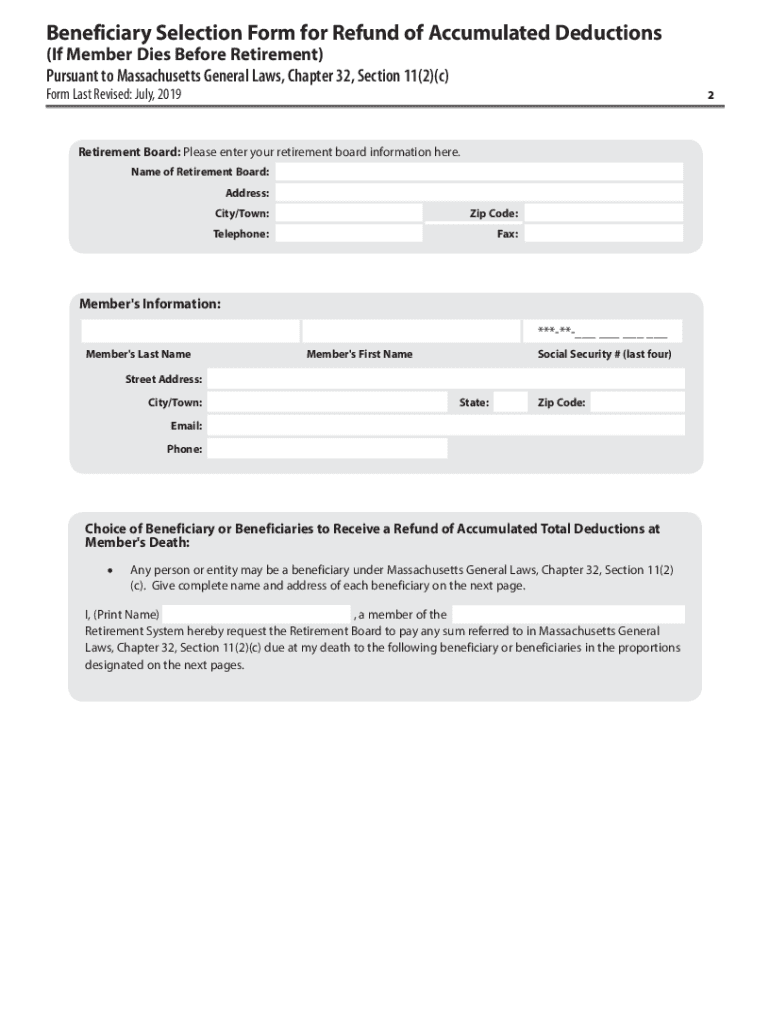 Fillable Online www.mass.govdocmassachusetts-public ...