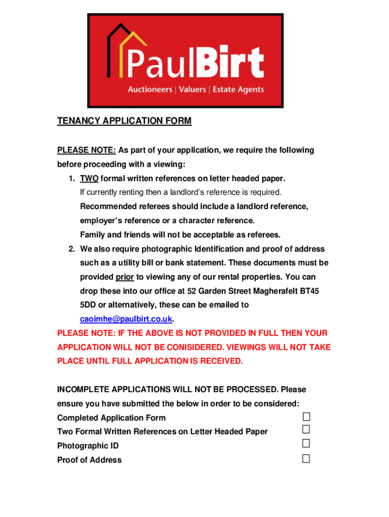 Fillable Online Tenancy Forms - Province of British ColumbiaViewing And ...