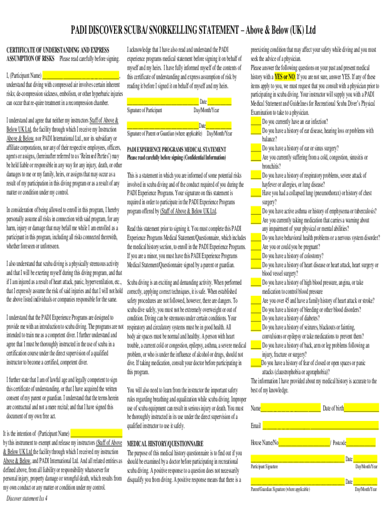 Fillable Online CERTIFICATE OF UNDERSTANDING AND EXPRESS ASSUMPTION OF ...
