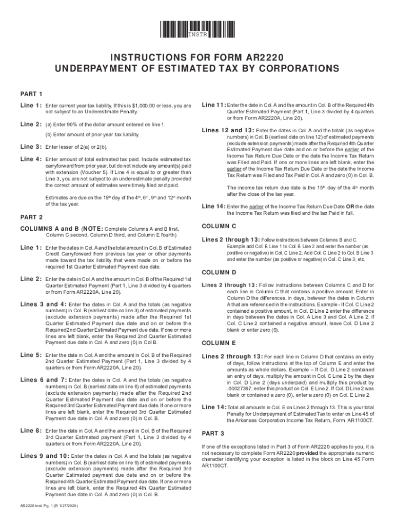 Fillable Online www.irs.govforms-pubsabout-form-2220About Form 2220 ...