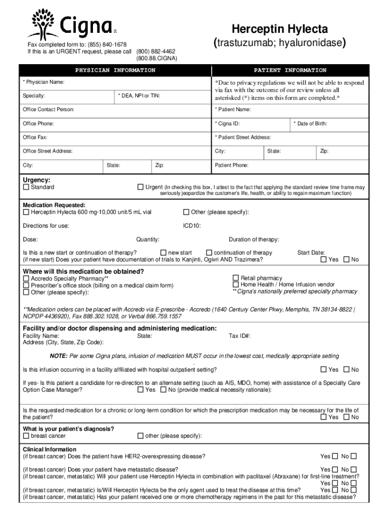 Fillable Online Hylecta CCRD Prior Authorization Form. Prior Authorization Form for Hylecta Fax ...