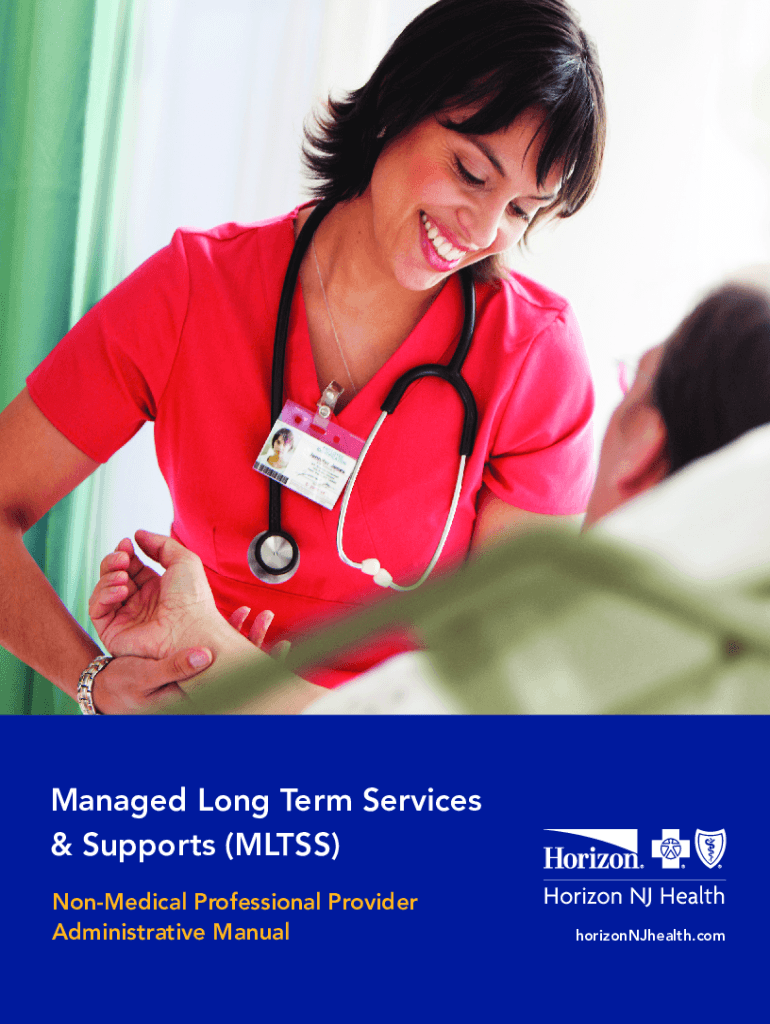 Fillable Online MDHHS - Managed Long-Term Services and Supports (MLTSS)Department of Human ...