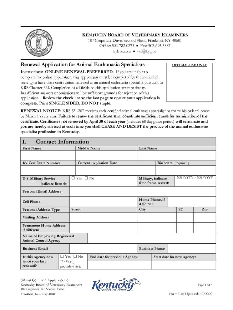 Fillable Online kybve.comlicense-verificationLicense Verification ...