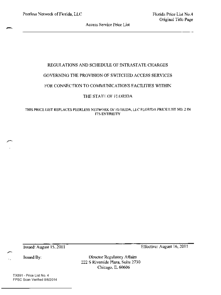 Fillable Online www.peerlessnetwork.comresourcestariffswa-end-user ...