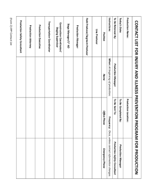 Fillable Online Production manager responsibilities and duties pdf ...