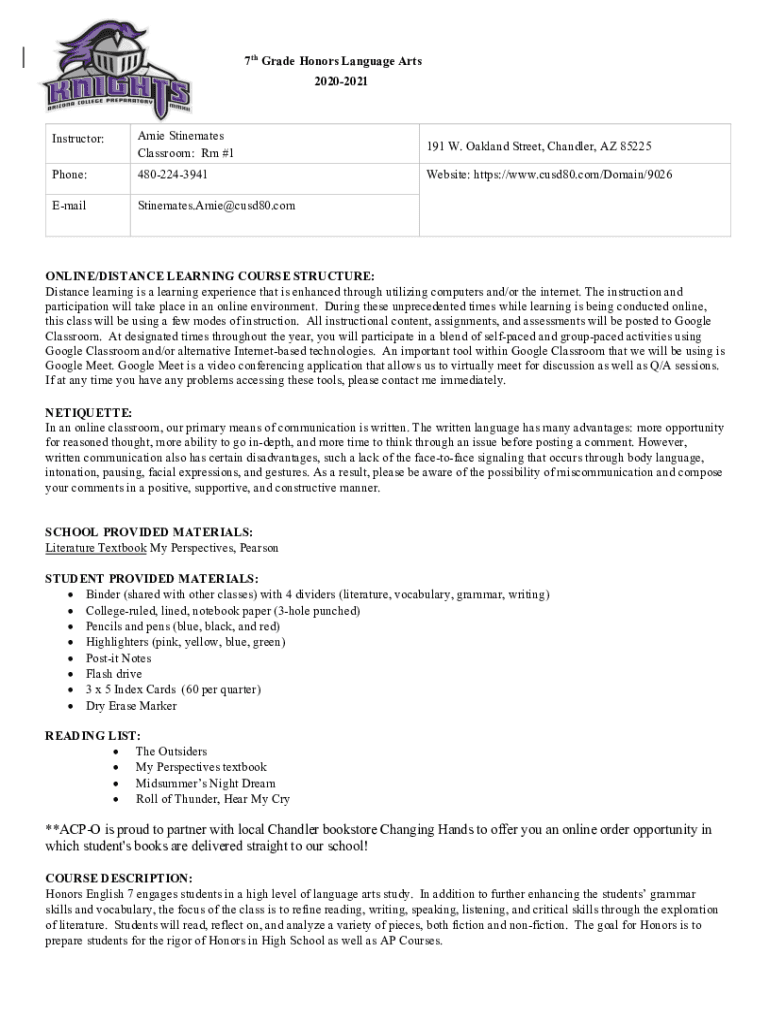 Fillable Online www.cusd80.comPage104136Stinemates, Amie - Language ...