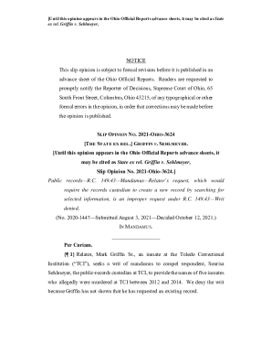 Fillable Online State ex rel. Griffin v. Sehlmeyer (Slip Opinion) Fax ...