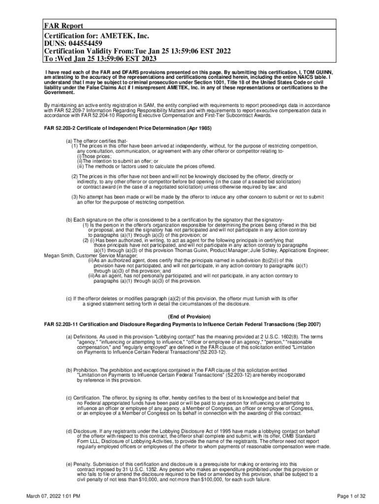 Fillable Online CERTIFICATE - AMETEK Calibration Fax Email Print - pdfFiller