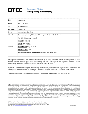 Fillable Online Relief at Source CA Web Cut-Off: 03/20/2020 8:00 PM ET ...