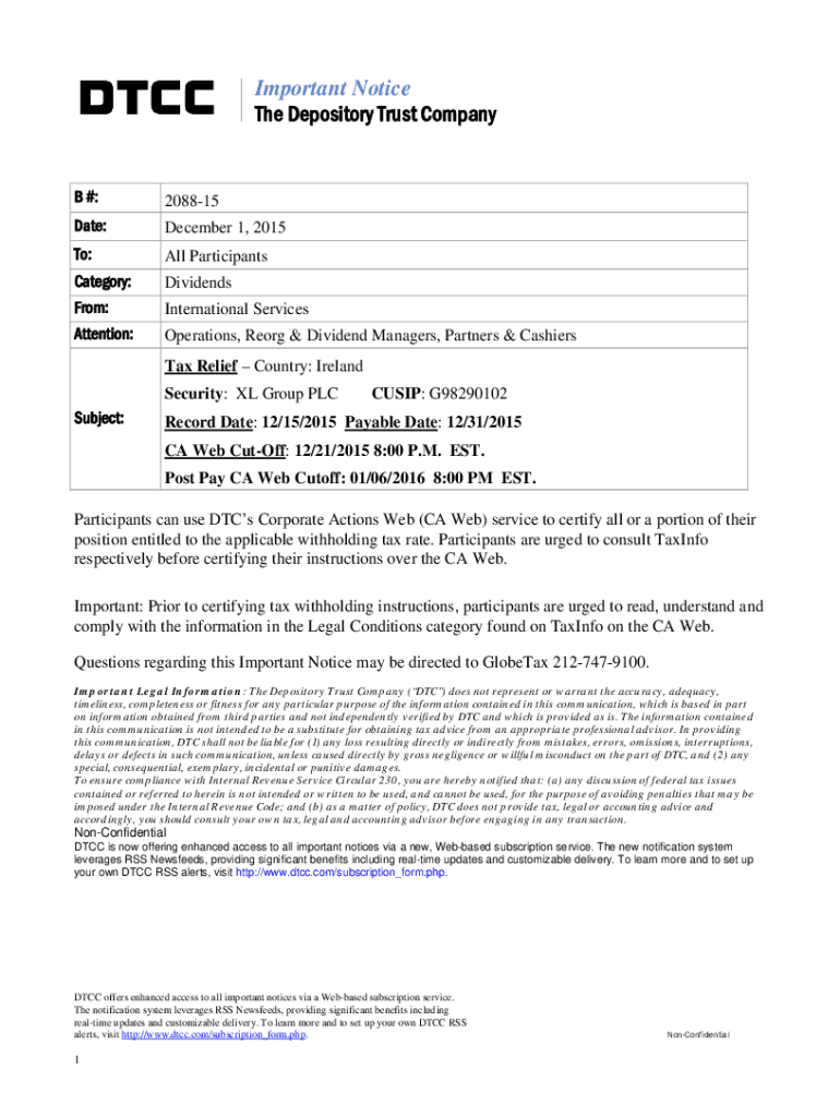 Fillable Online (TRANFER AGENT LETTERHEAD) - DTCC Fax Email Print ...