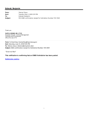 Fillable Online Microsoft Outlook - Memo Style - UT System Fax Email ...