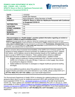 Fillable Online Health Alert Network (HAN) - Department of Health Fax ...
