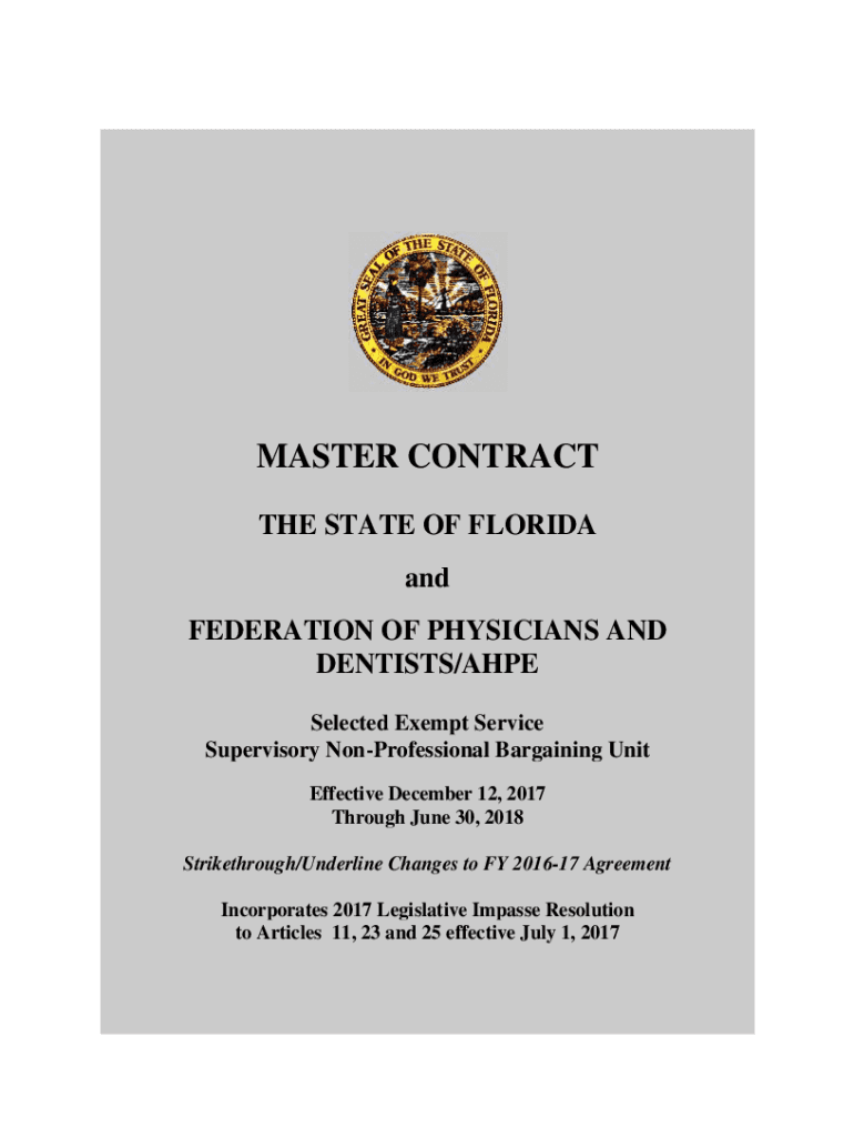 Fillable Online www.dms.myflorida.comcontentdownloadMASTER CONTRACT ...