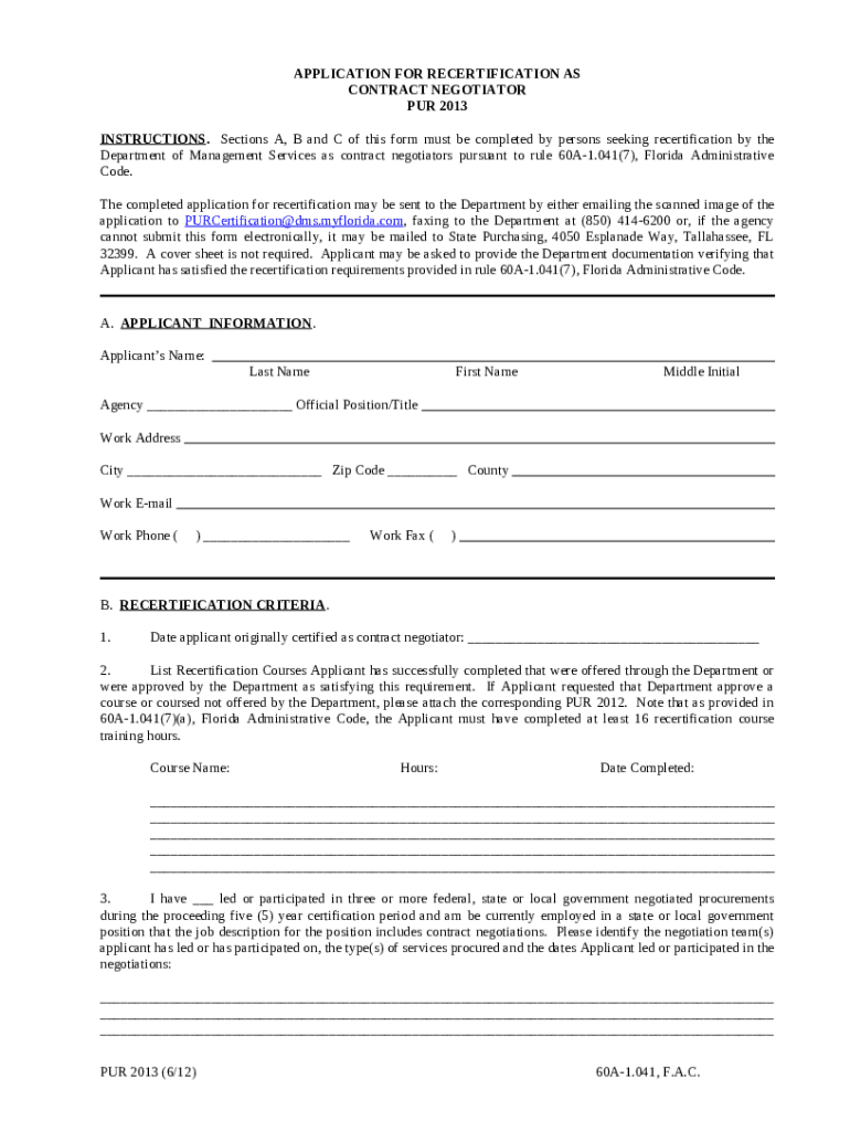 CHANGE REQUEST - Florida Department of Doc Template | pdfFiller