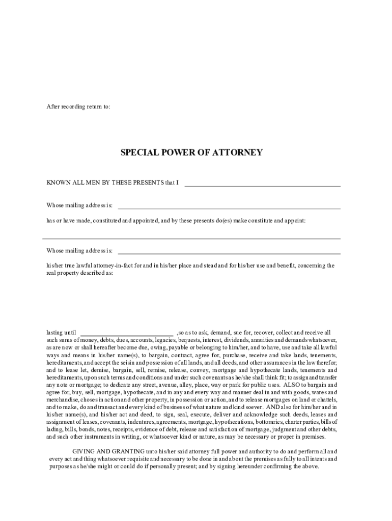 Fillable Online Power of Attorney Authorization Letter (How to ...