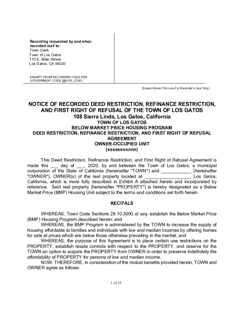 Fillable Online www.cityofpleasantonca.govcivicaxfilebankRECORDING REQUESTED BY AND WHEN ...
