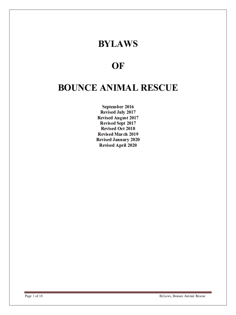 Fillable Online Financial Statements Archives - Bounce Animal Rescue ...