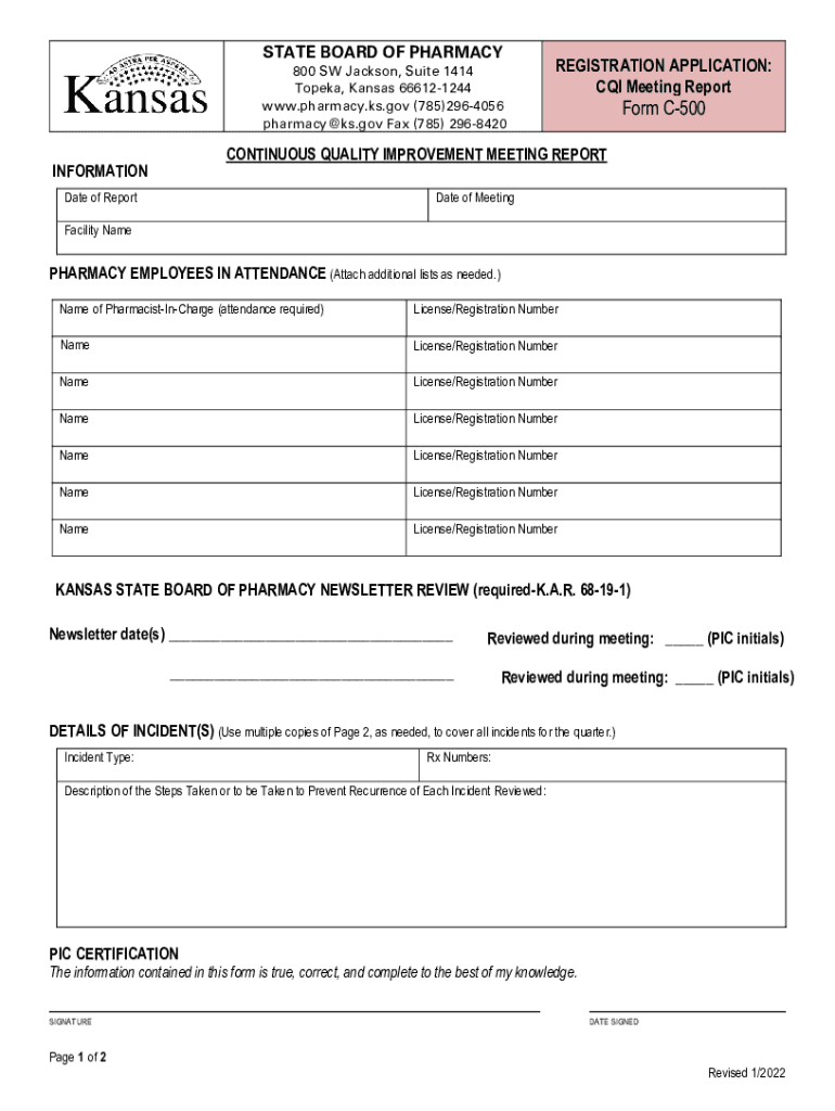 Fillable Online STATE BOARD OF PHARMACY LICENSING APPLICATION: 800 SW ...