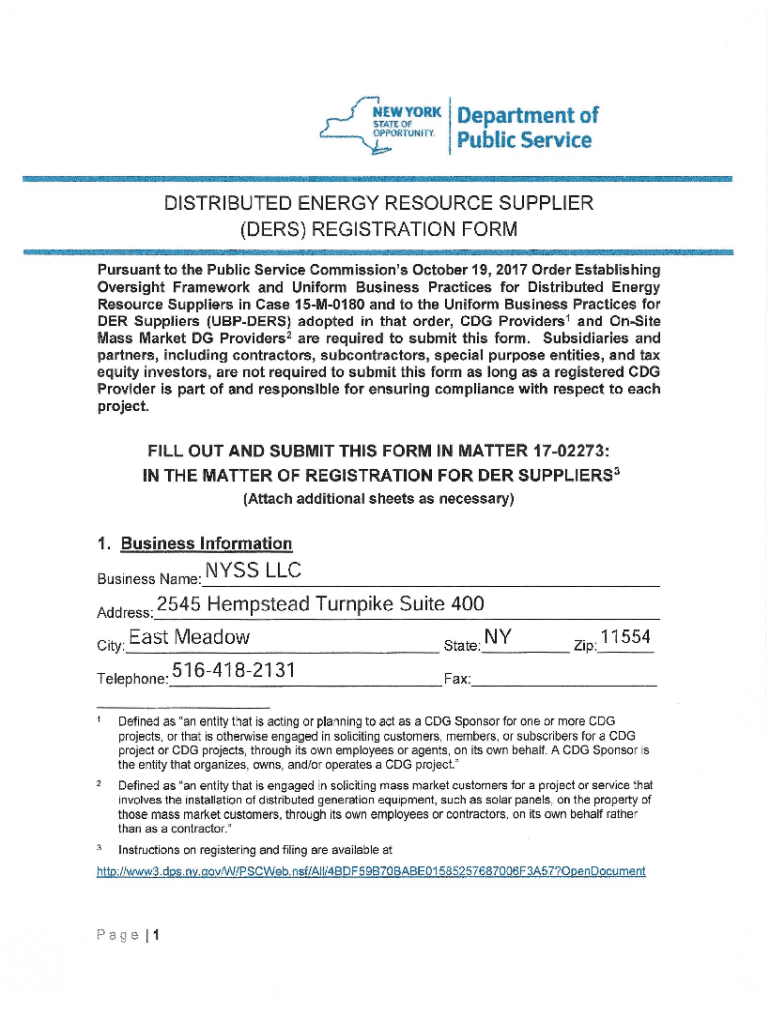 Fillable Online Department of Public Service Fax Email Print - pdfFiller