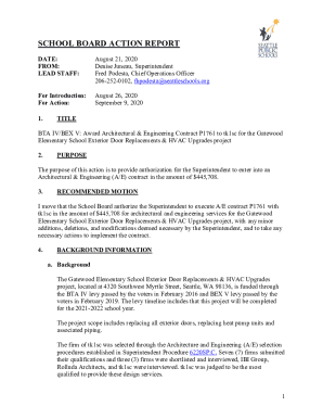 Fillable Online Human Resources Board Report - seattleschools.org Fax ...