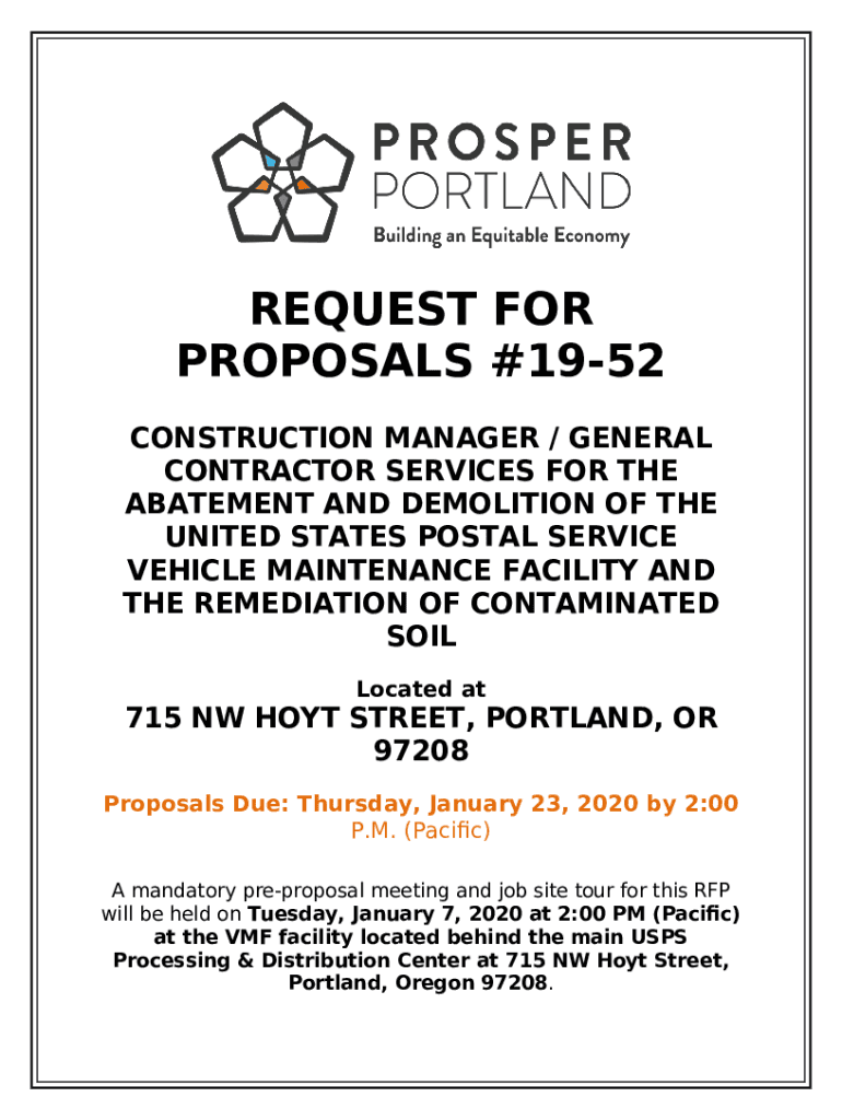 REQUEST FOR PROPOSAL for DEMOLITION and SITE IMPROVEMENT ... Doc ...