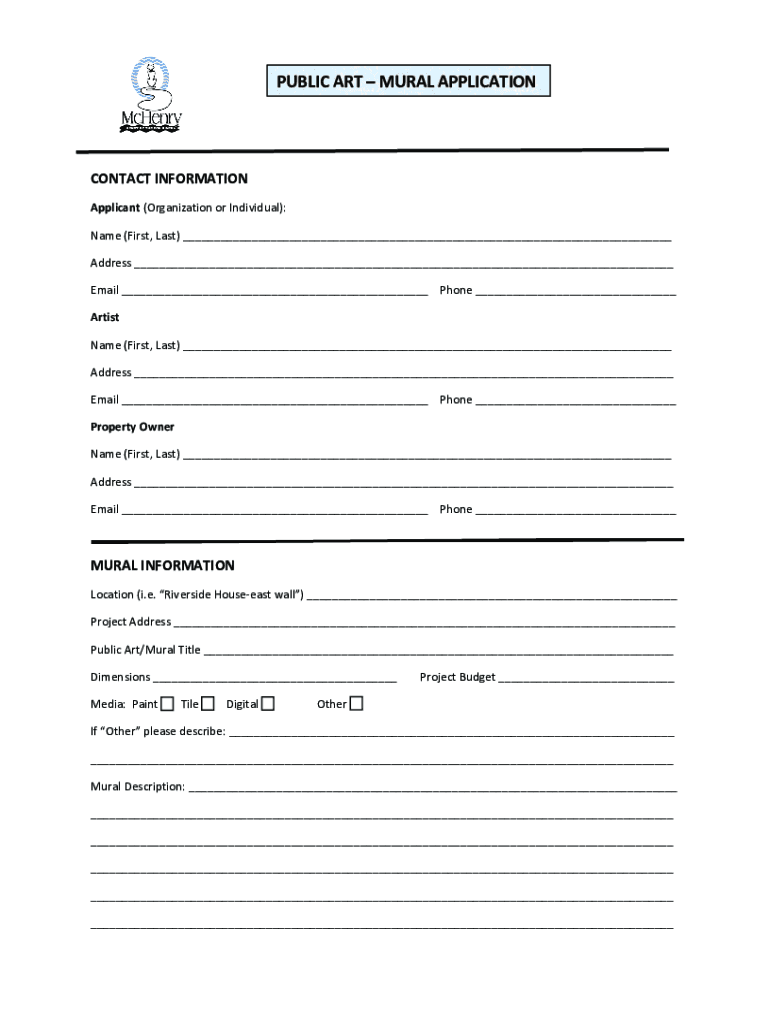 Fillable Online Original Mural Reg Flow Chart - Department of Cultural ...